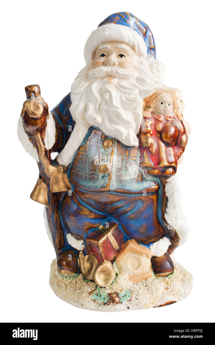 Traditional Santa Claus giving a big ho ho ho belly laugh Stock Photo ...