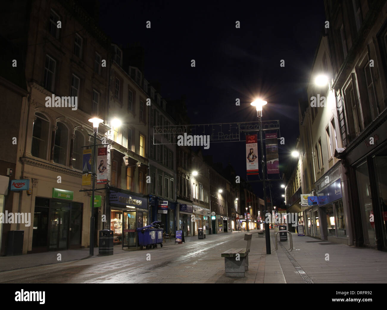 Perth high street hi-res stock photography and images - Alamy