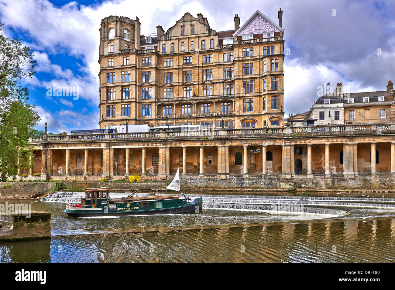 The River Avon in Bath is an English river in the south west of the ...