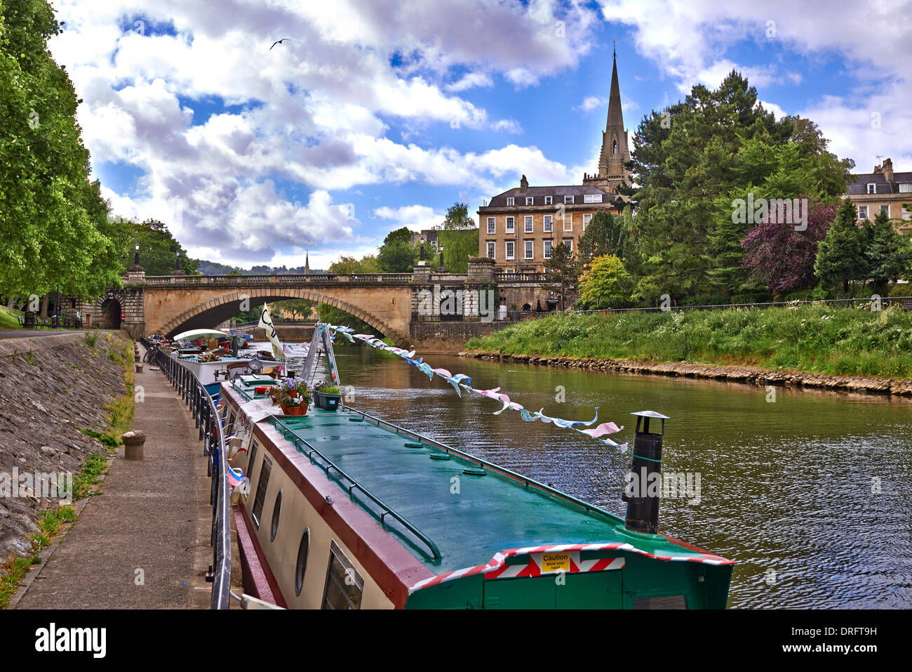 The River Avon in Bath is an English river in the south west of the ...
