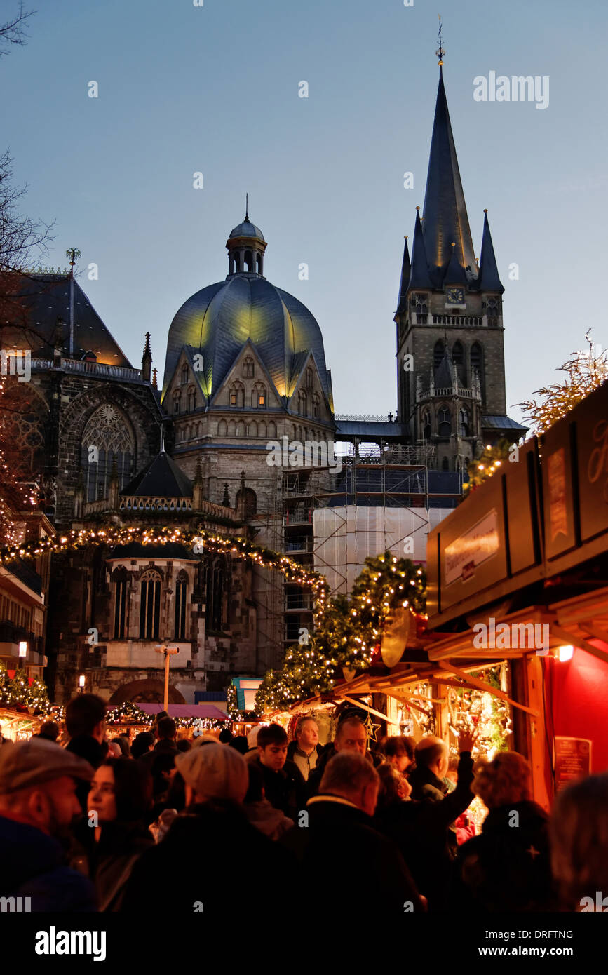 Aachen Christmas Market Stock Photo - Alamy