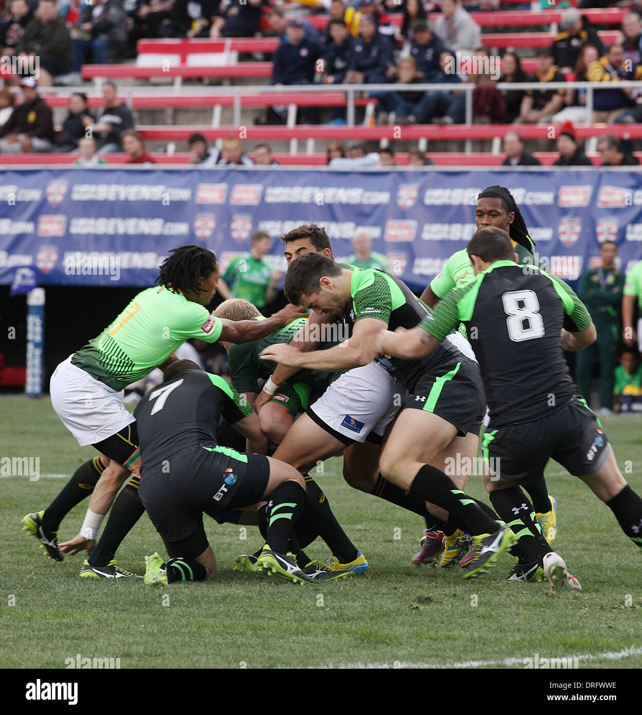 Las Vegas, Nevada, USA. 25th Jan, 2014. South Africa rugby players ...