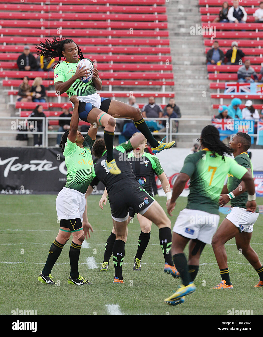 Las Vegas, Nevada, USA. 25th Jan, 2014. South Africa rugby players ...