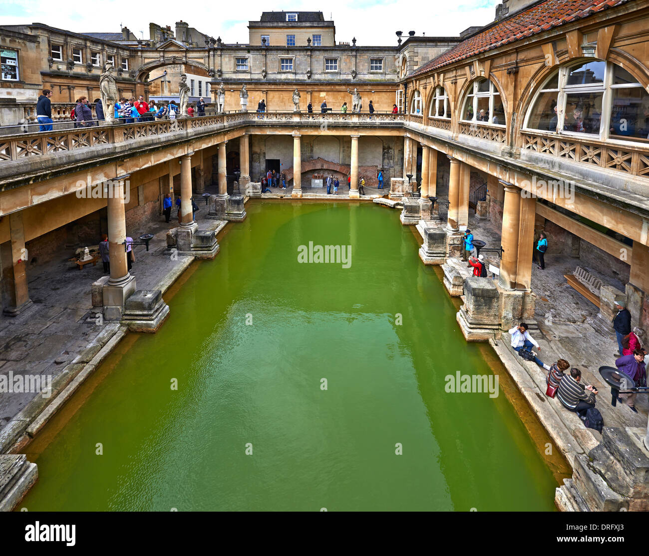 Roman baths hi-res stock photography and images - Alamy