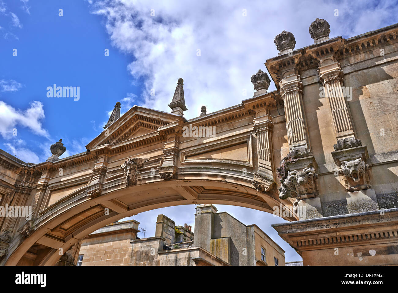 The Roman Baths complex is a site of historical interest in the English ...