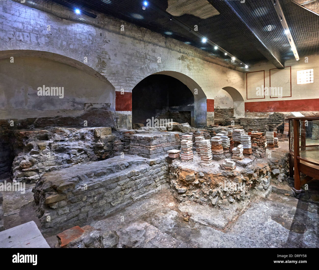 The Roman Baths complex is a site of historical interest in the English ...