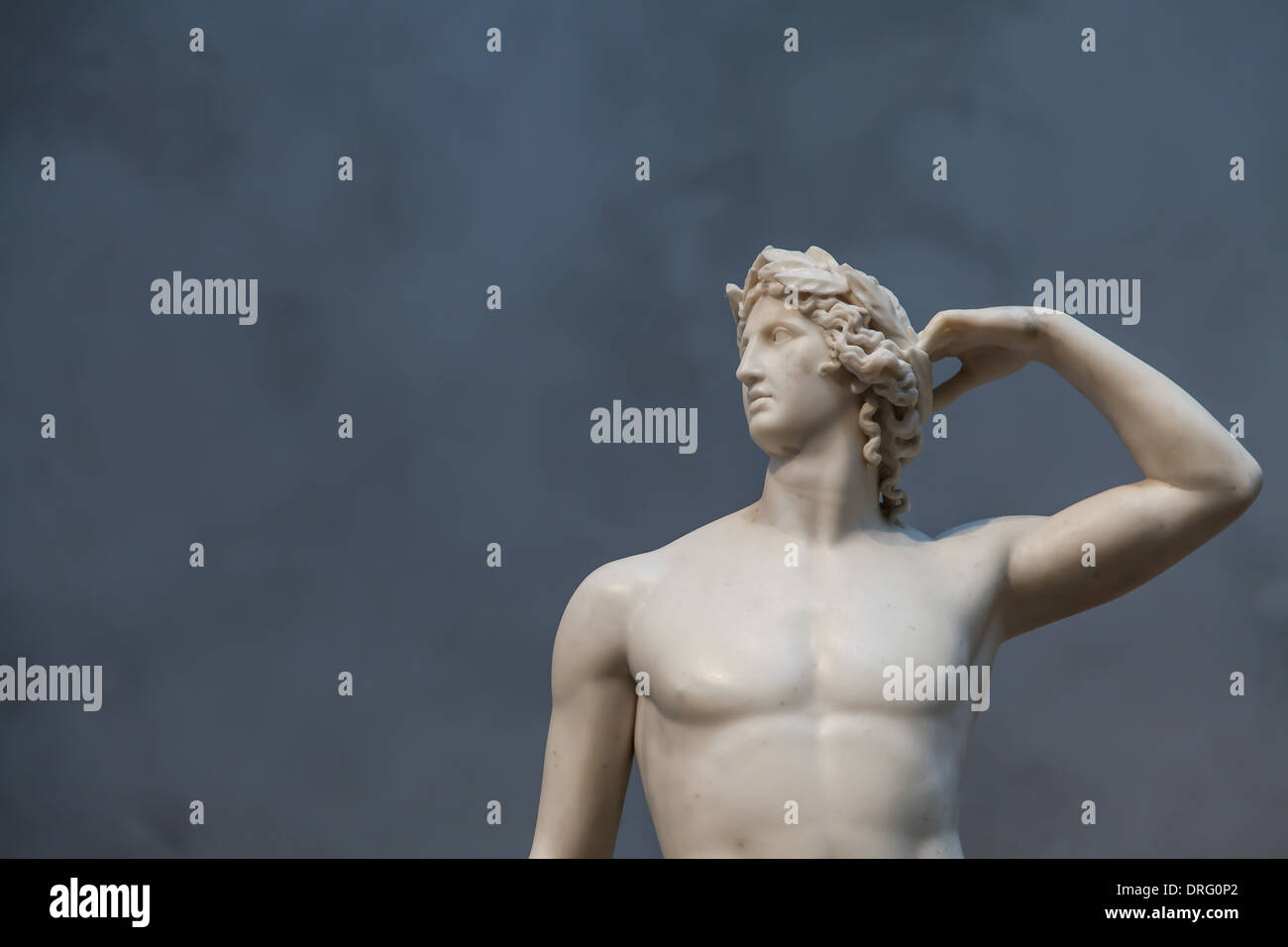 Apollo's idealized body and balanced pose Stock Photo - Alamy