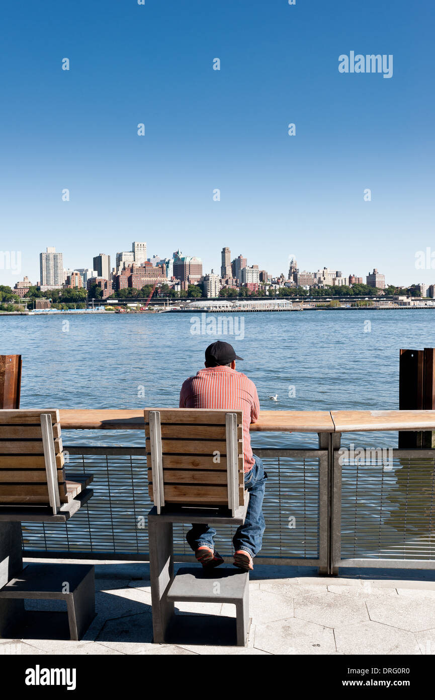 Male tourist sits river hi-res stock photography and images - Alamy