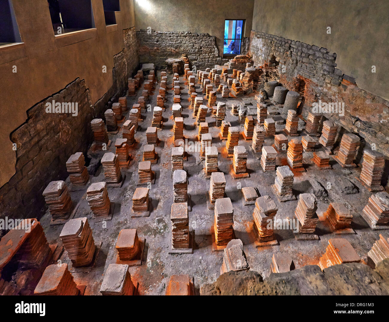 The Roman Baths complex is a site of historical interest in the English ...