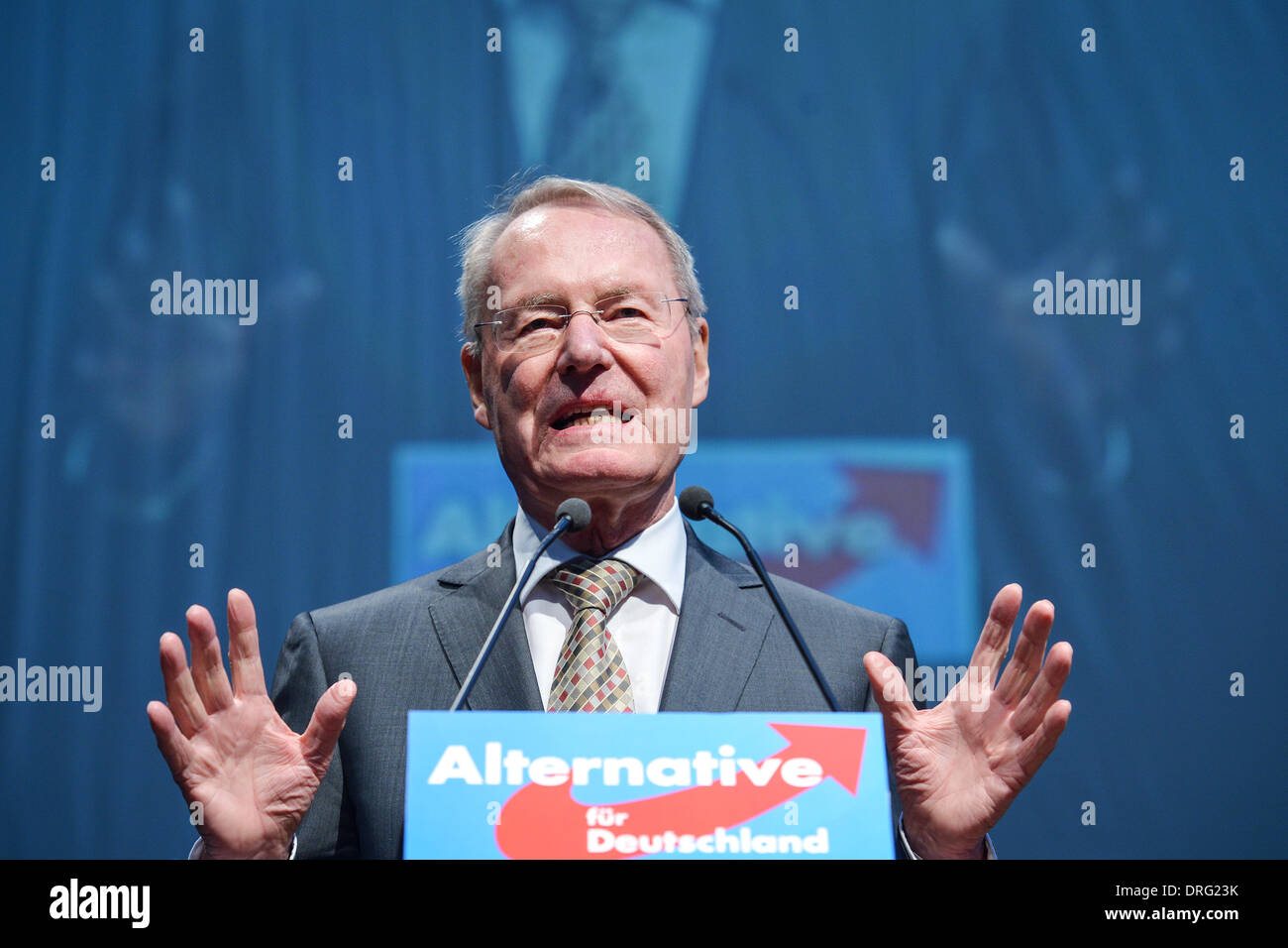 Former president of the Federation of German Industries (BDI), Hans ...