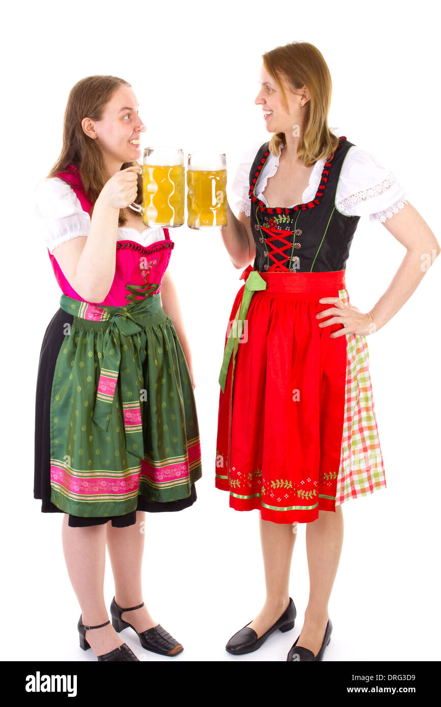 Oktoberfest girls in dirndl munich hi-res stock photography and images ...