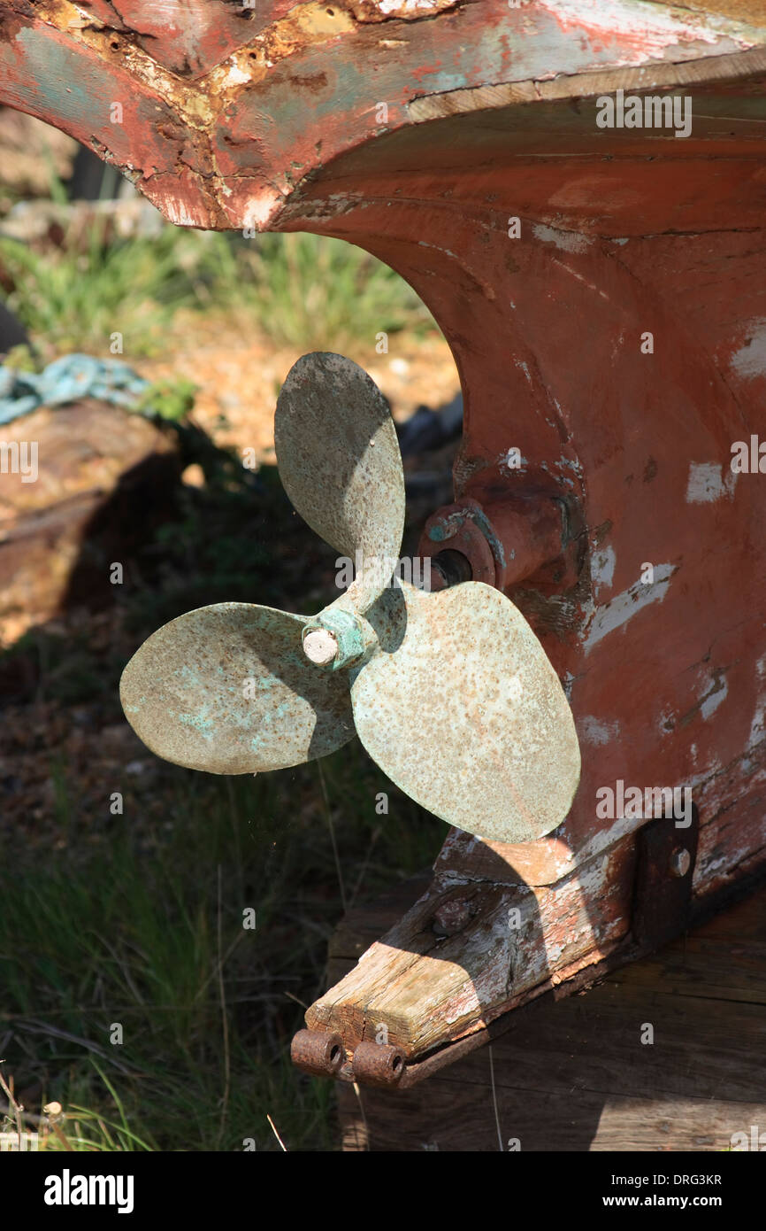 Brass propeller hi-res stock photography and images - Alamy