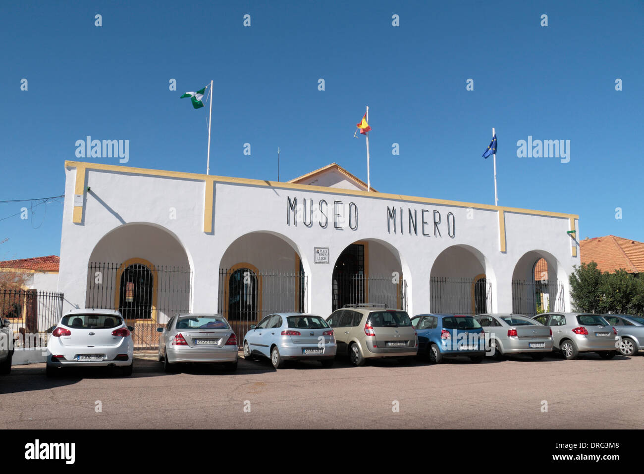 External view of the Museo Minero (Mining Museum), Rio Tinto Mining ...