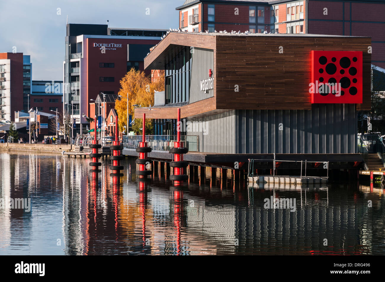 Lincoln uk brayford pool waterfront hi-res stock photography and images ...