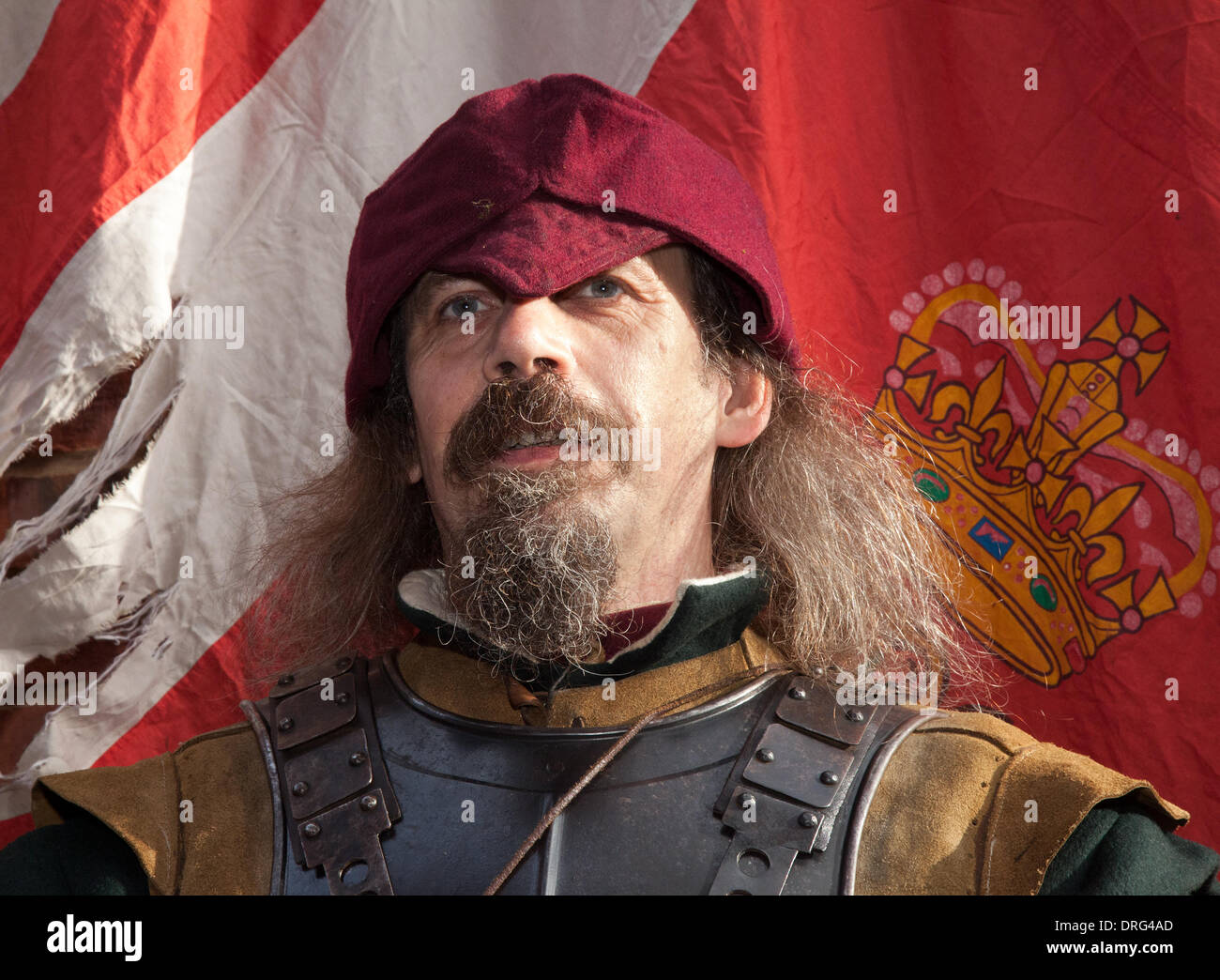English civil war army flag hi-res stock photography and images - Alamy