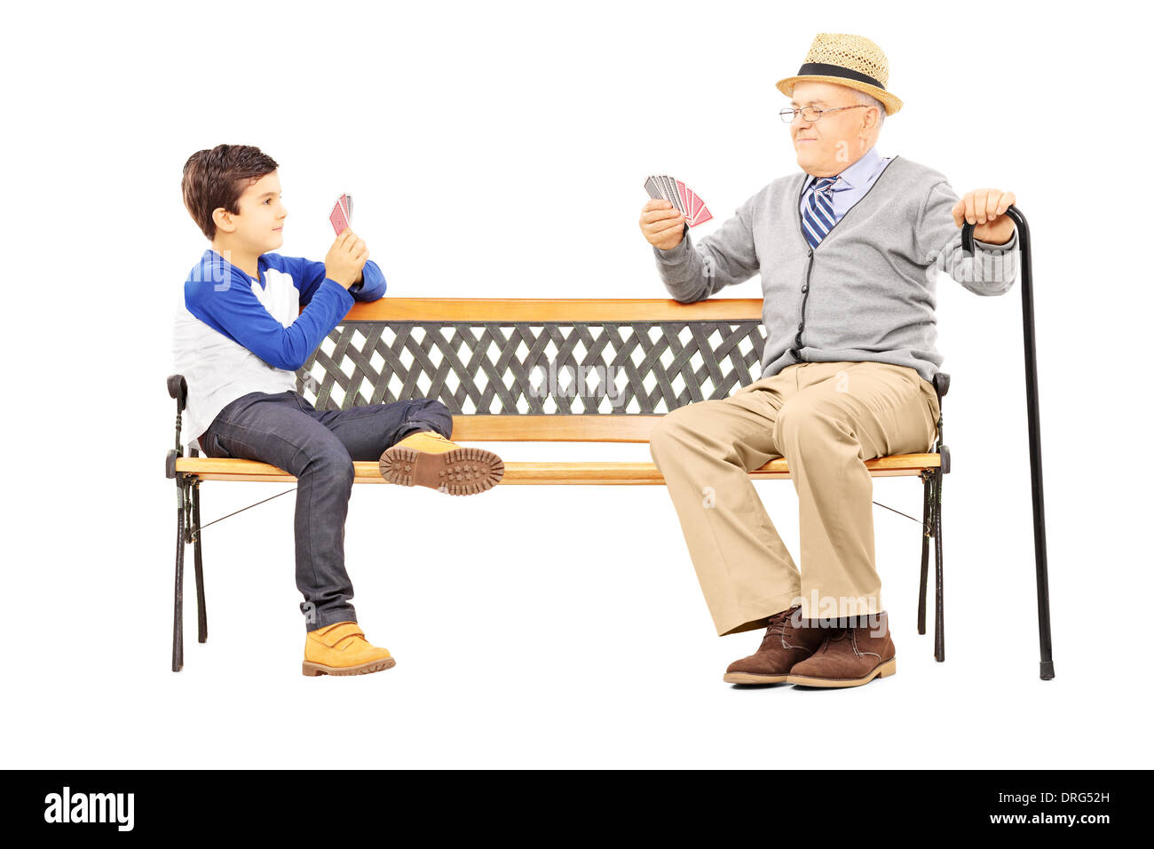 With his nephew Cut Out Stock Images & Pictures - Alamy