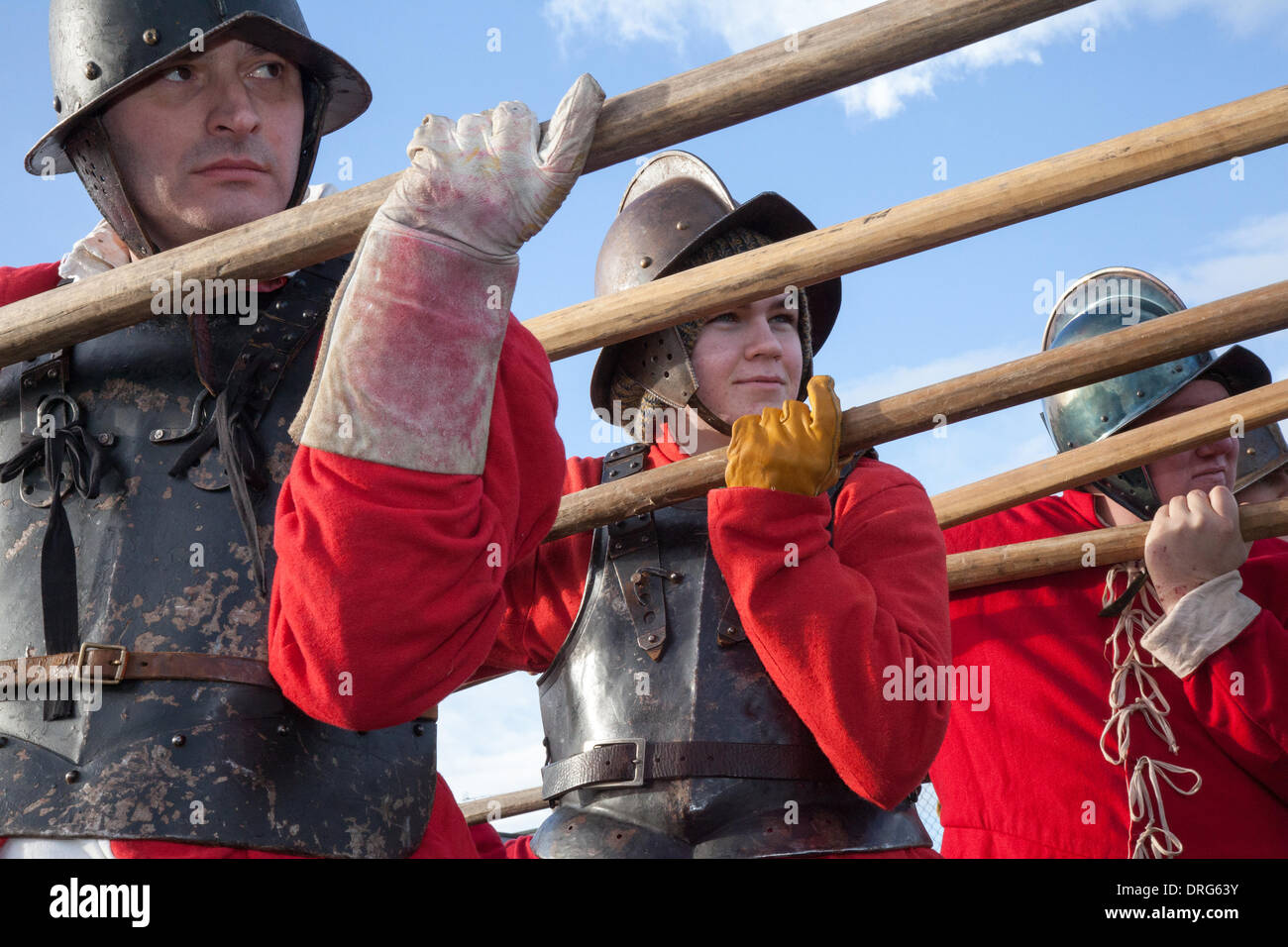 Civil war pikeman re enactment hi-res stock photography and images - Alamy