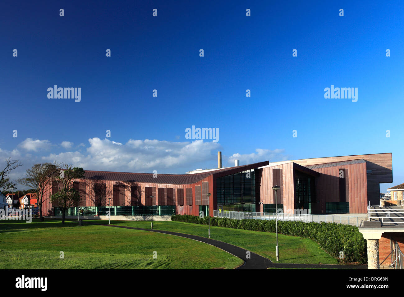 Exterior new Aquarina Swimming Pool Splash Point Worthing town West ...