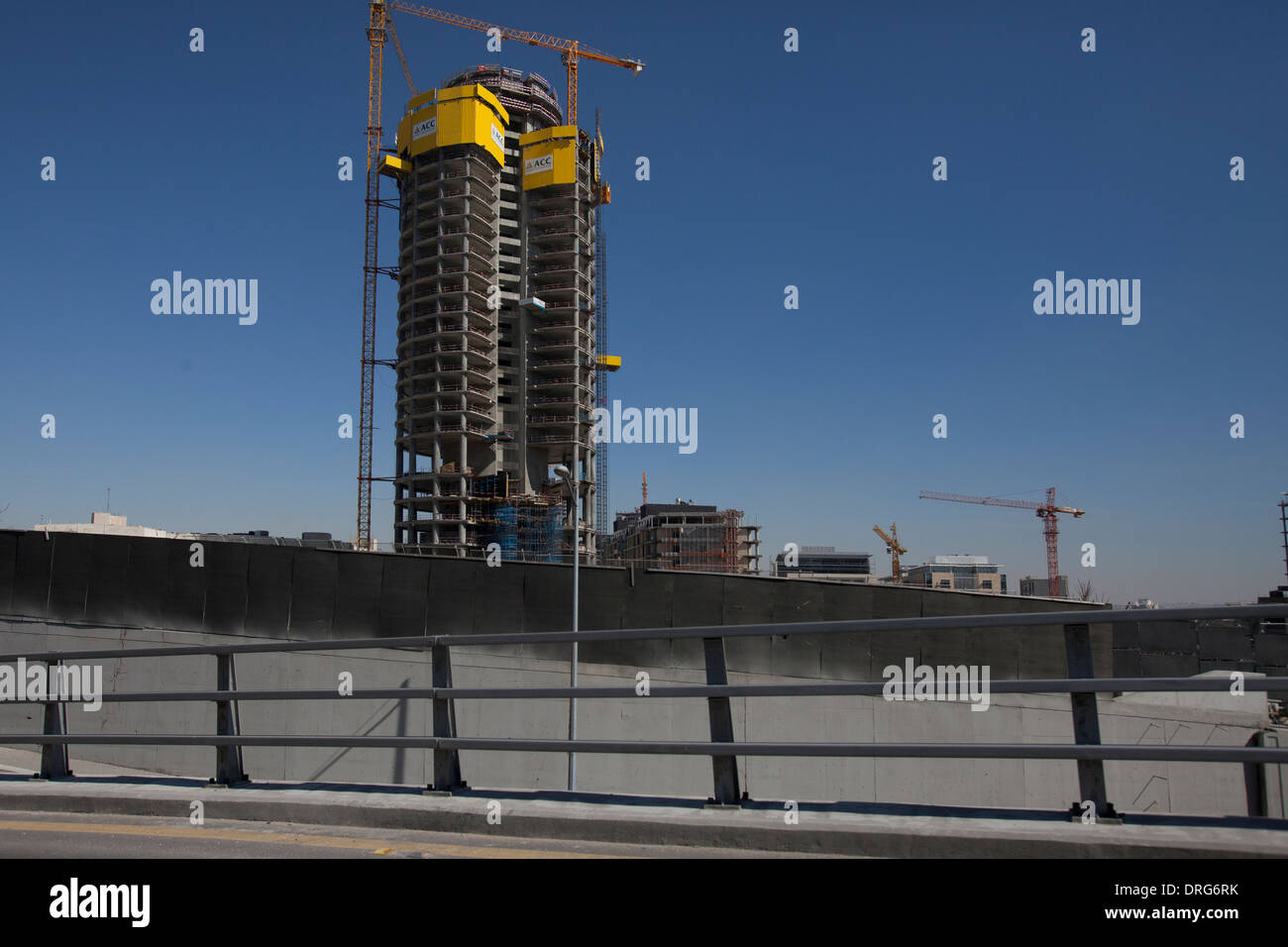 Construction site in Amman Jordan Stock Photo - Alamy