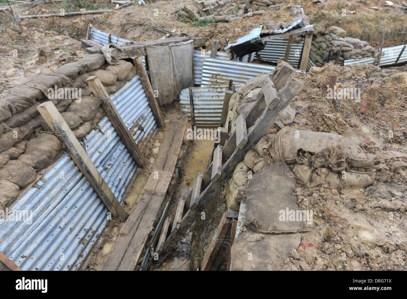 Trench system hi-res stock photography and images - Alamy
