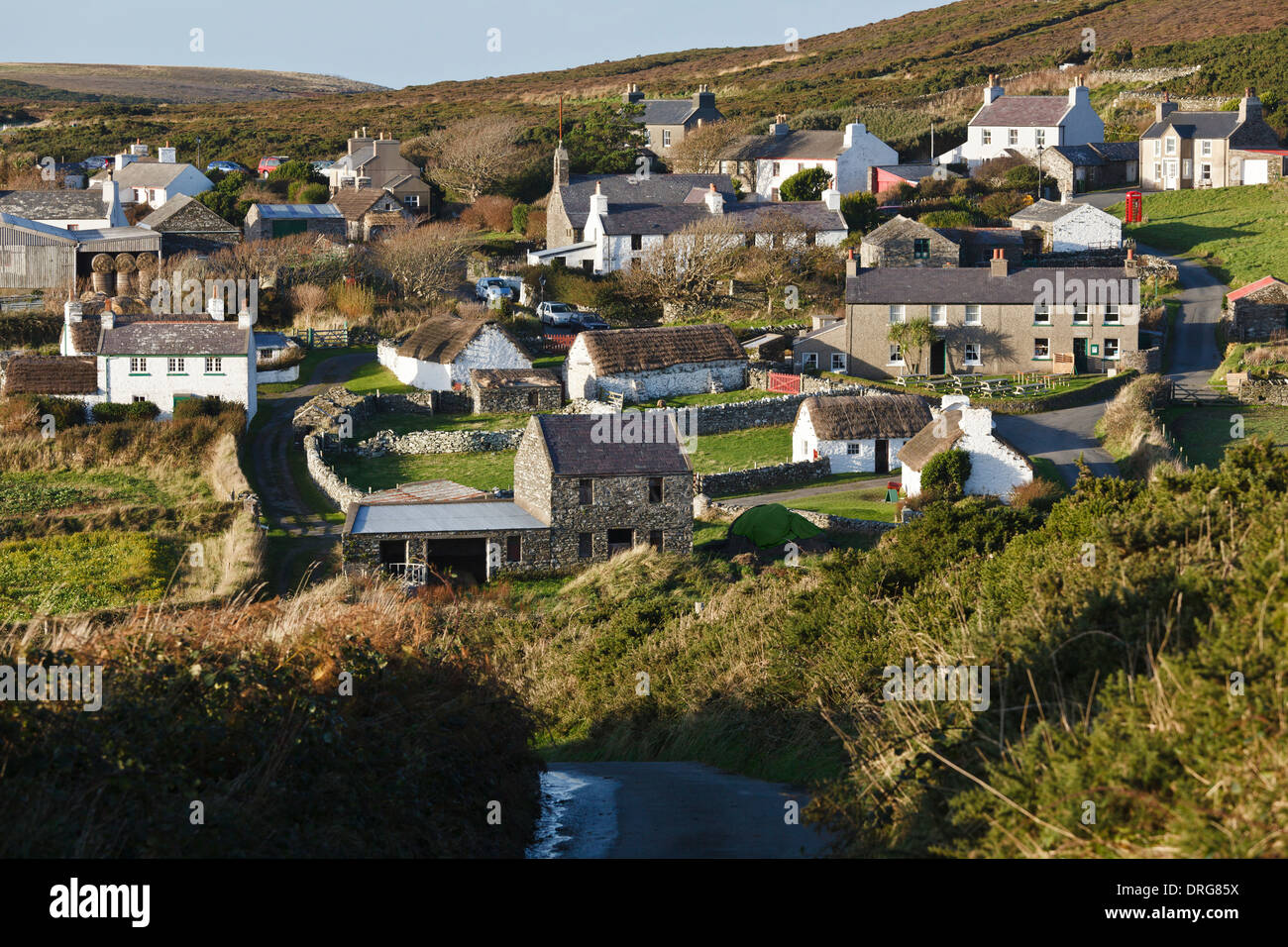 Cregneash village cottages museum hi-res stock photography and images ...
