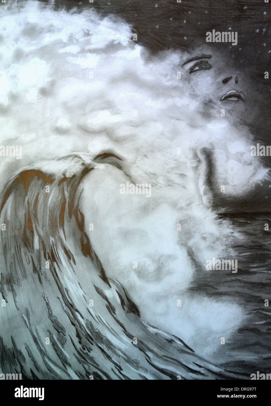 Human energy wave hi-res stock photography and images - Alamy