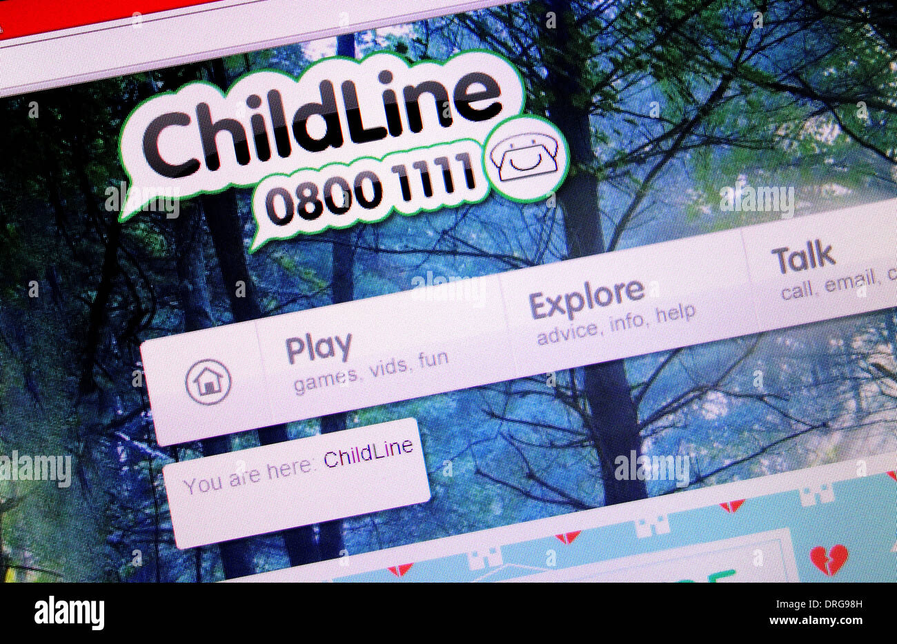 Childline hi-res stock photography and images - Alamy