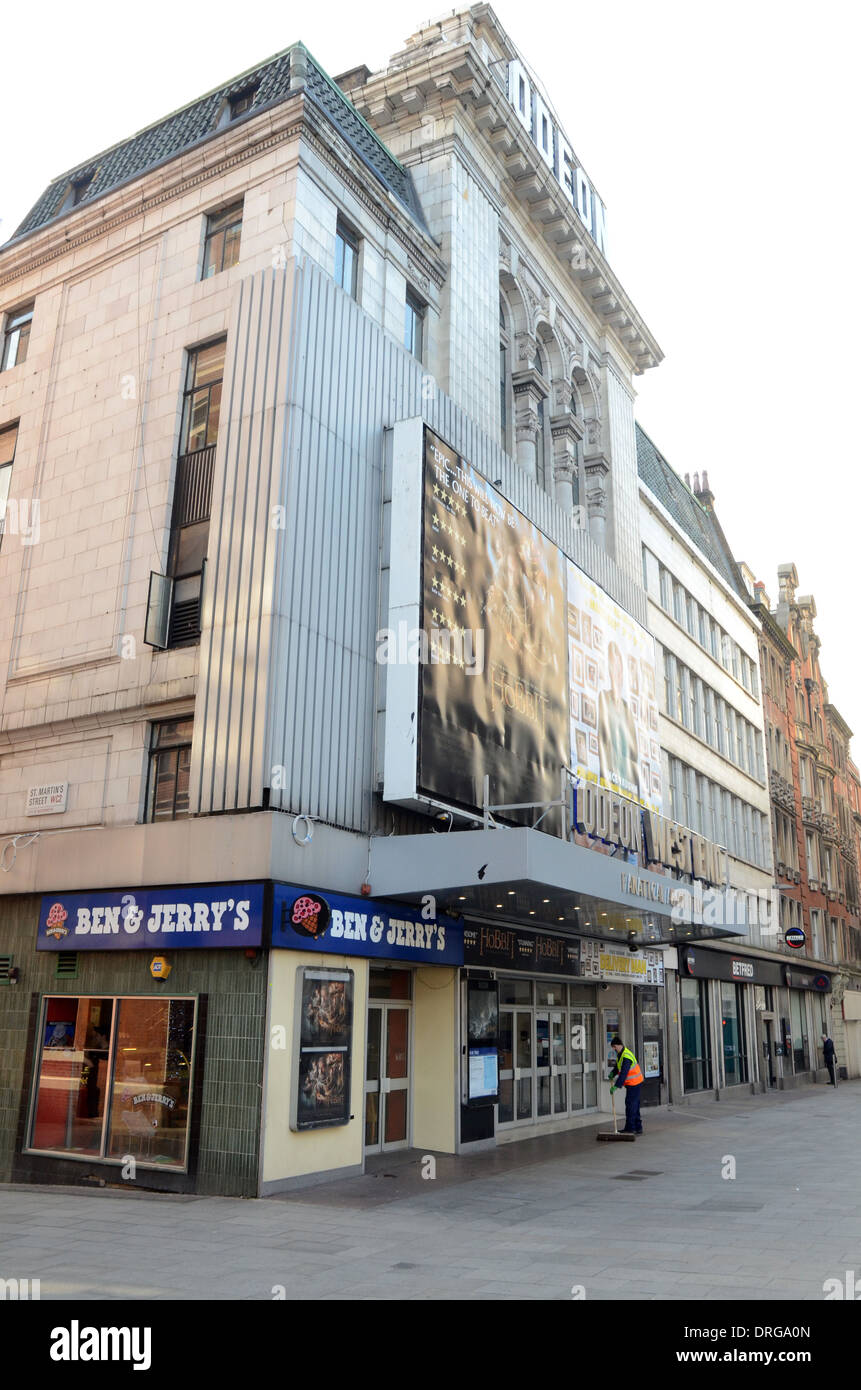 Odeon building due for demolition Leicester Square London 25/01/2014 ...