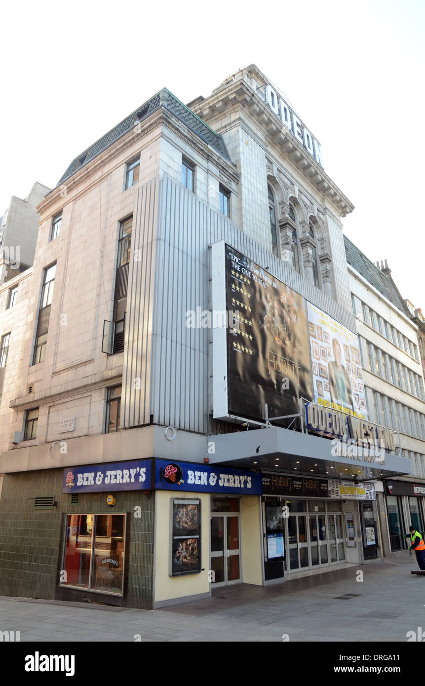 Odeon building due for demolition Leicester Square London 25/01/2014 ...