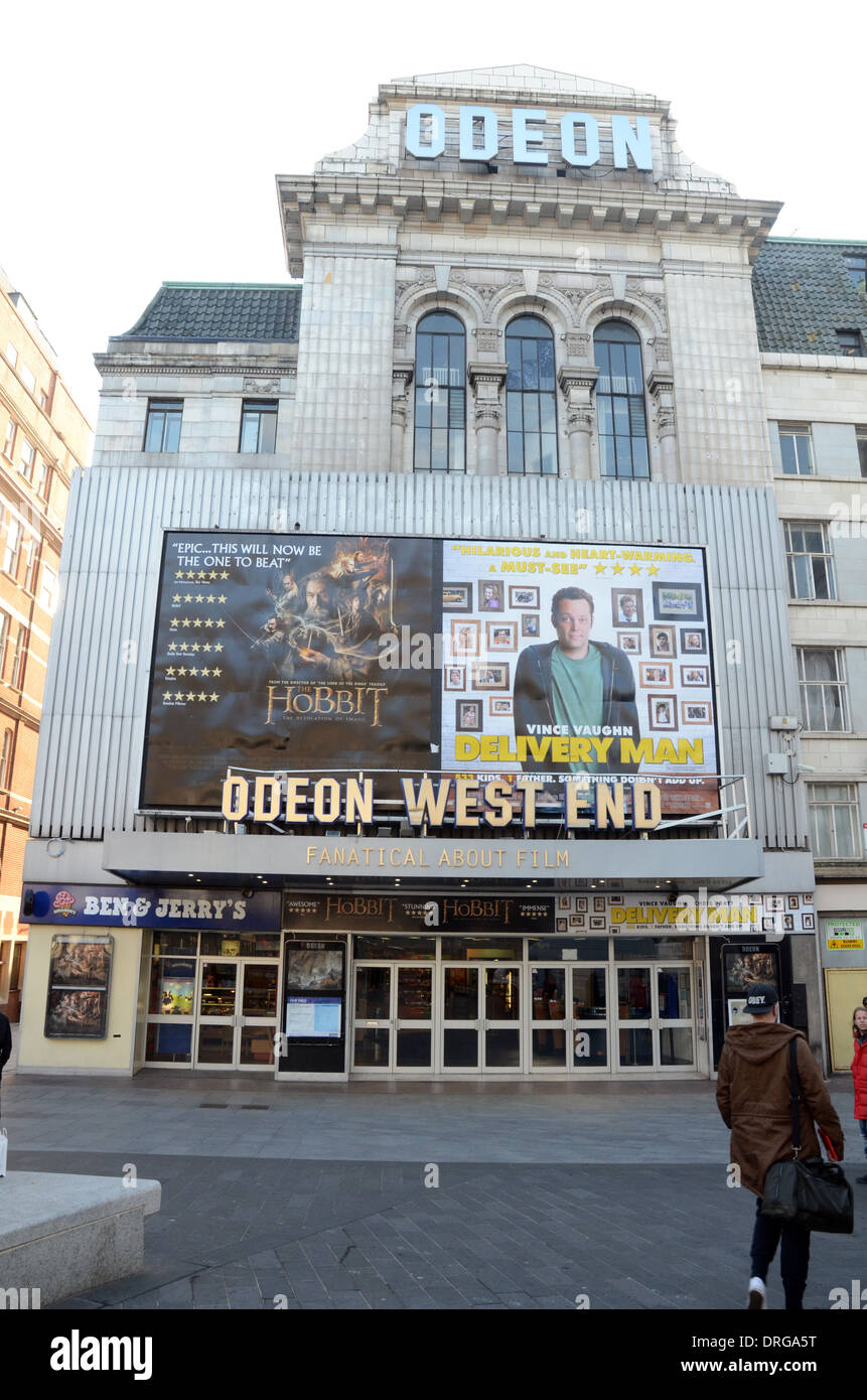 Odeon building due for demolition Leicester Square London 25/01/2014 ...