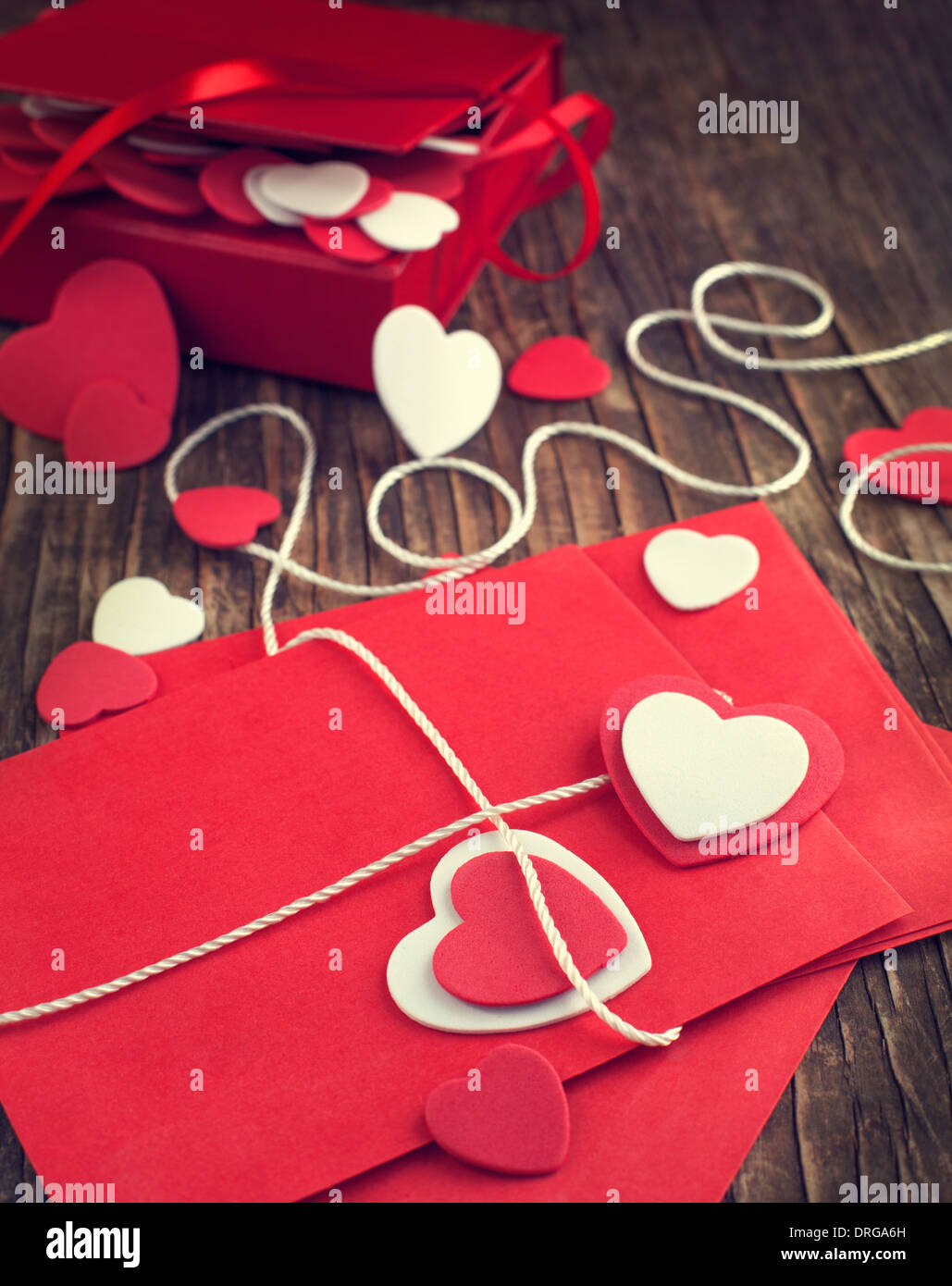 Valentines day card gift hi-res stock photography and images - Alamy