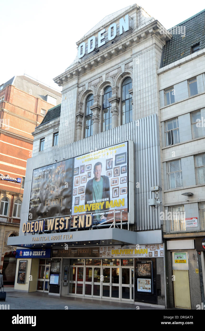 Odeon building due for demolition Leicester Square London 25/01/2014 ...