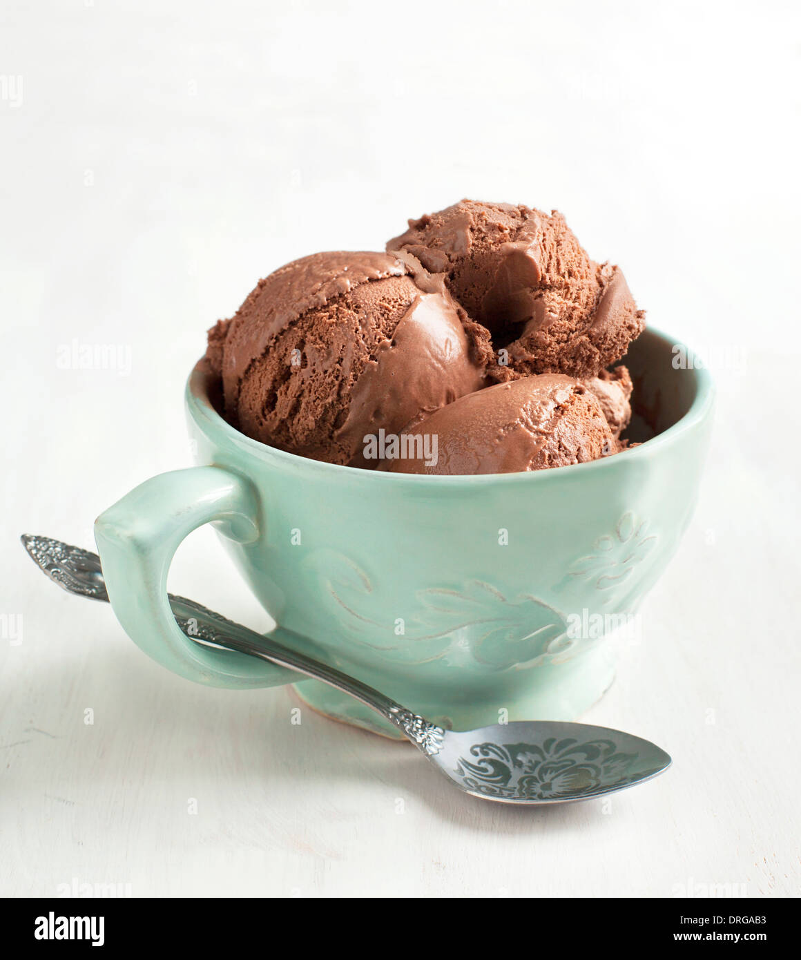 Scoop ice cream chocolate flavor hi-res stock photography and images ...