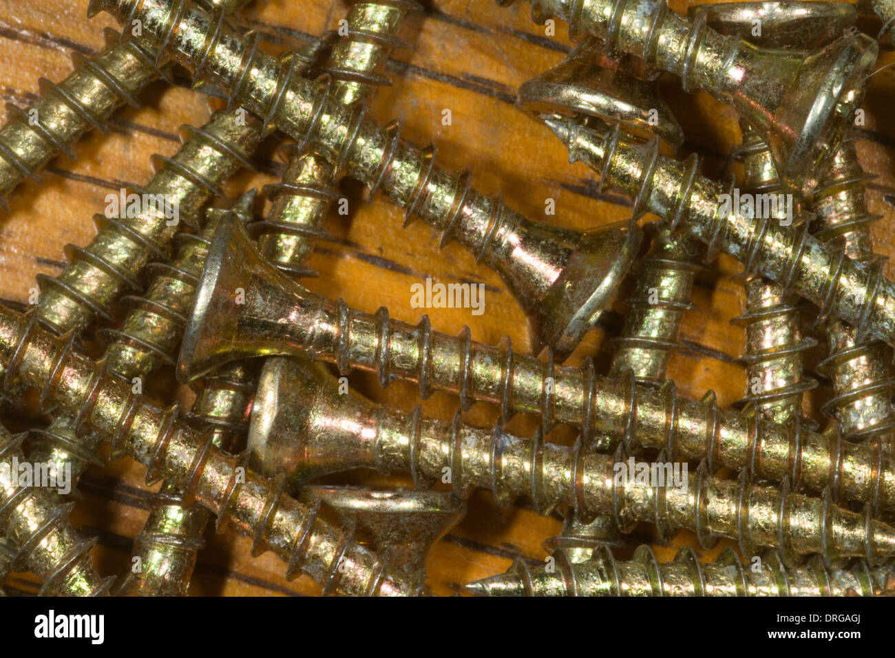 Wood screws hi-res stock photography and images - Alamy