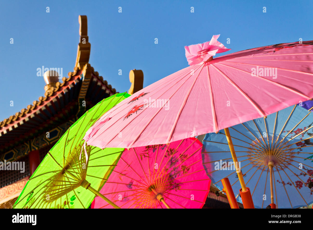 The China Exhibit in Epcot in Walt Disney World in Florida Stock Photo ...