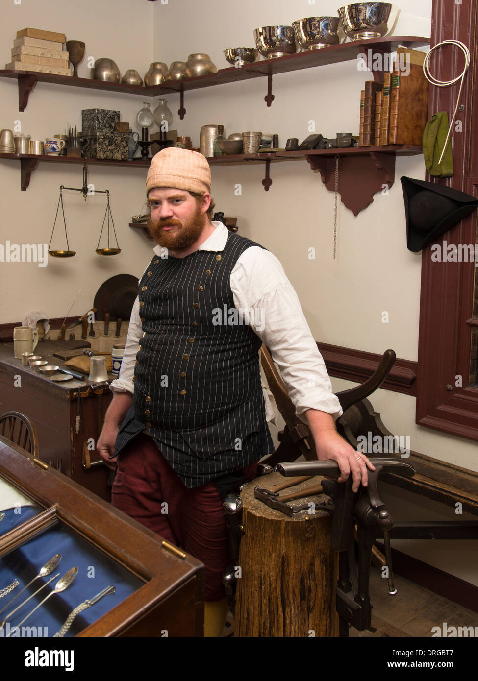 Colonial Silversmith Shop