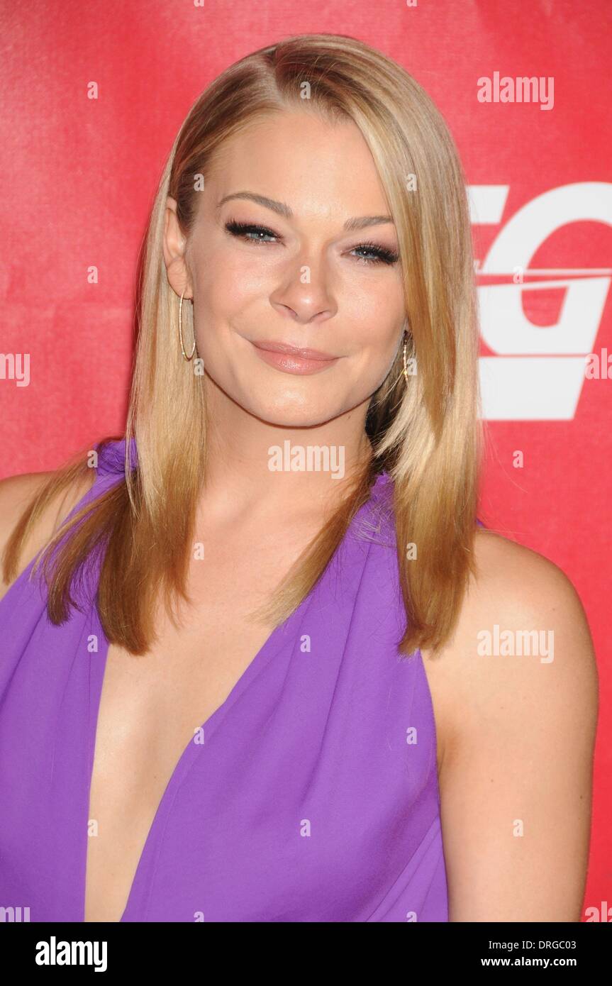 Los Angeles, California, USA. 24th Jan, 2014. Singer LEANN RIMES at the ...