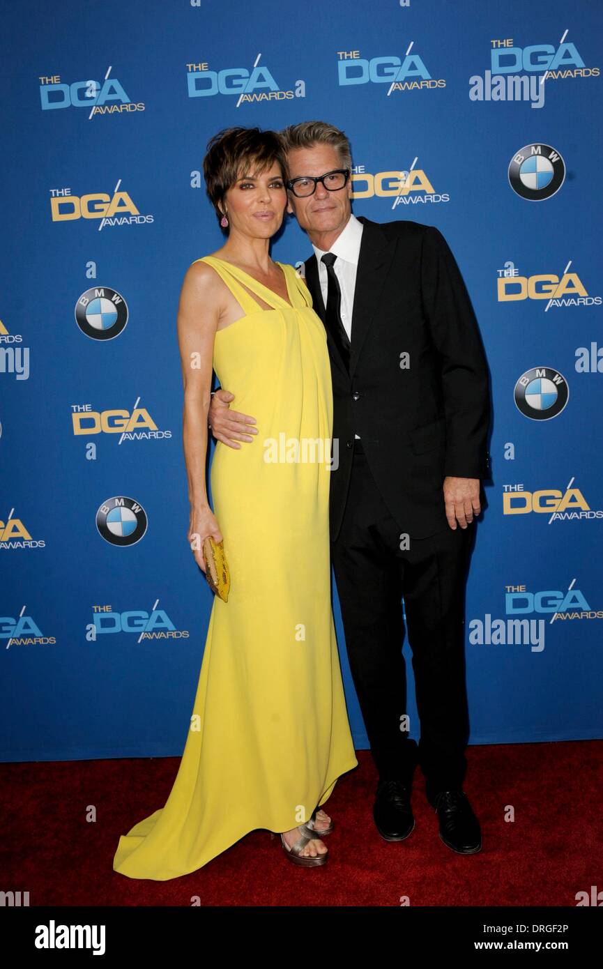 Century City, CA, USA. 25th Jan, 2014. Lisa Rinna, Harry Hamlin at ...