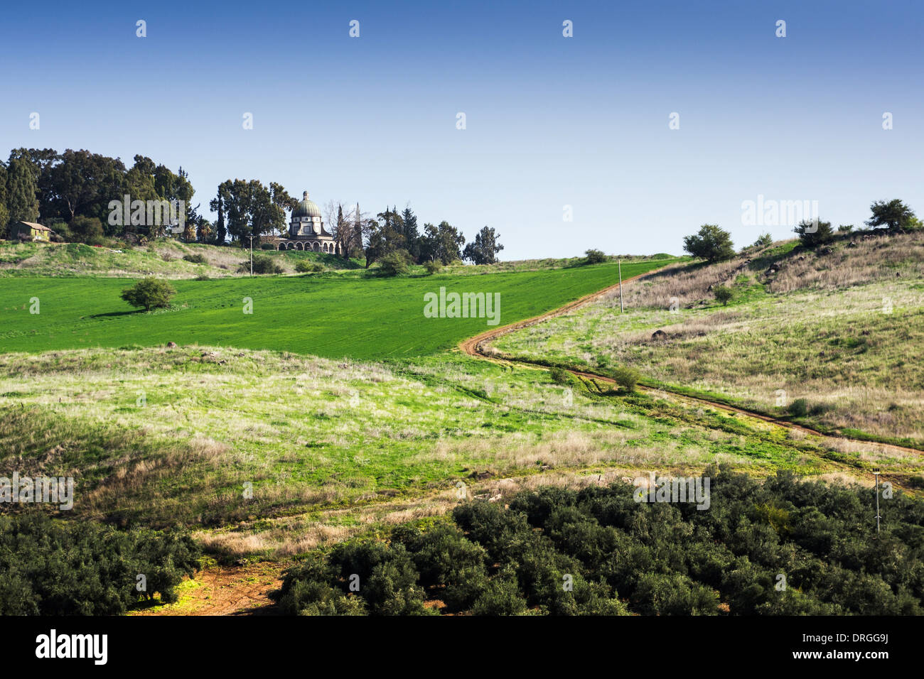 Dome of church of the beatitudes hi-res stock photography and images ...