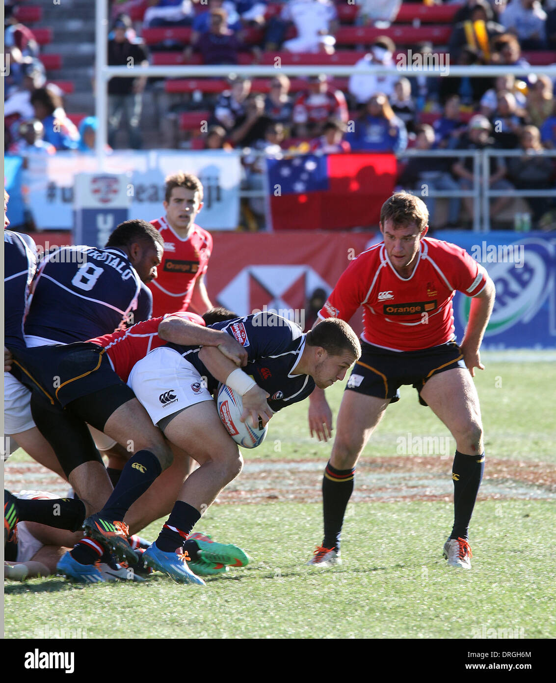 Las Vegas, Nevada, USA. 25th Jan, 2014. USA Rugby team plays Spain ...