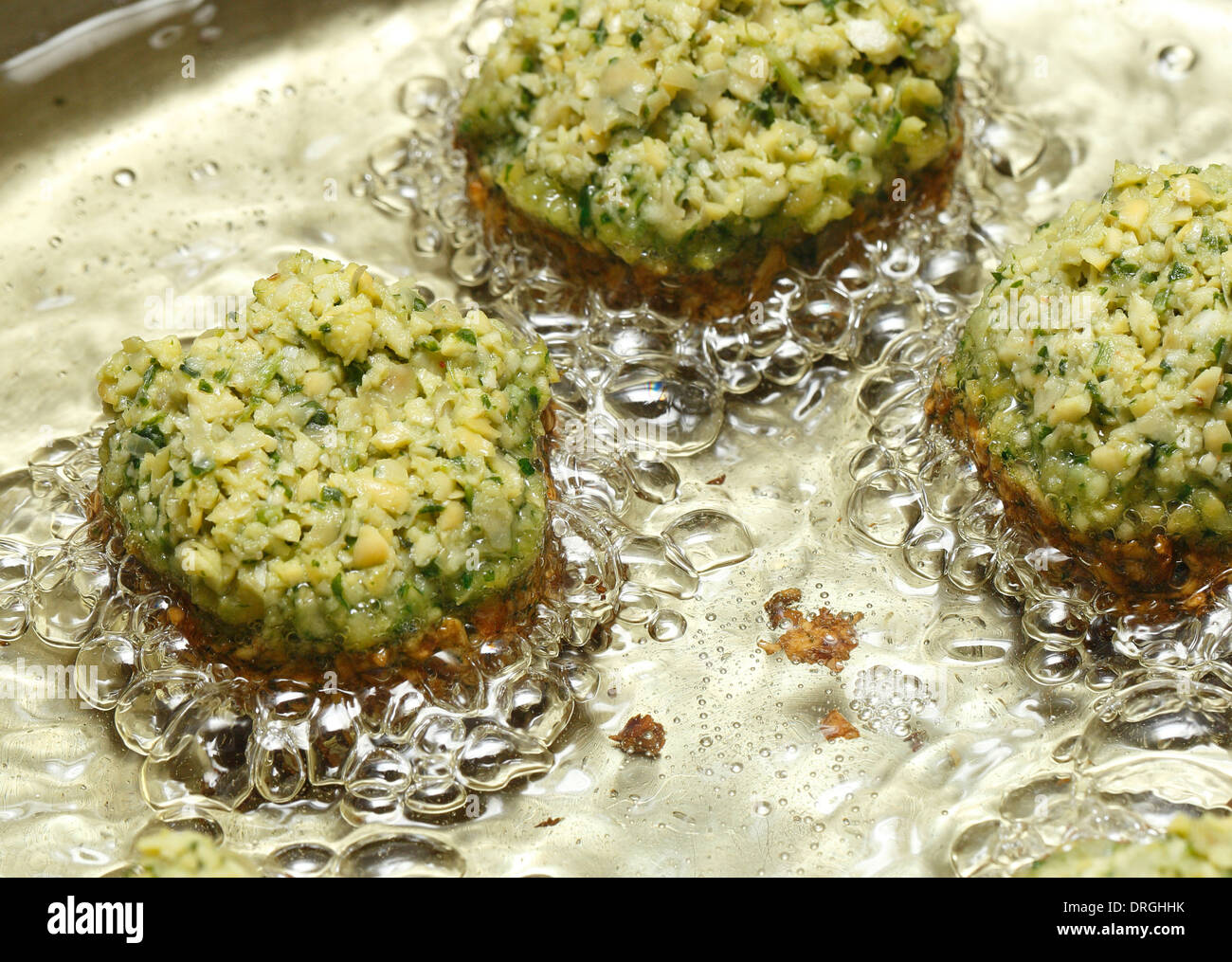 Closeup of falafel mixture hi-res stock photography and images - Alamy