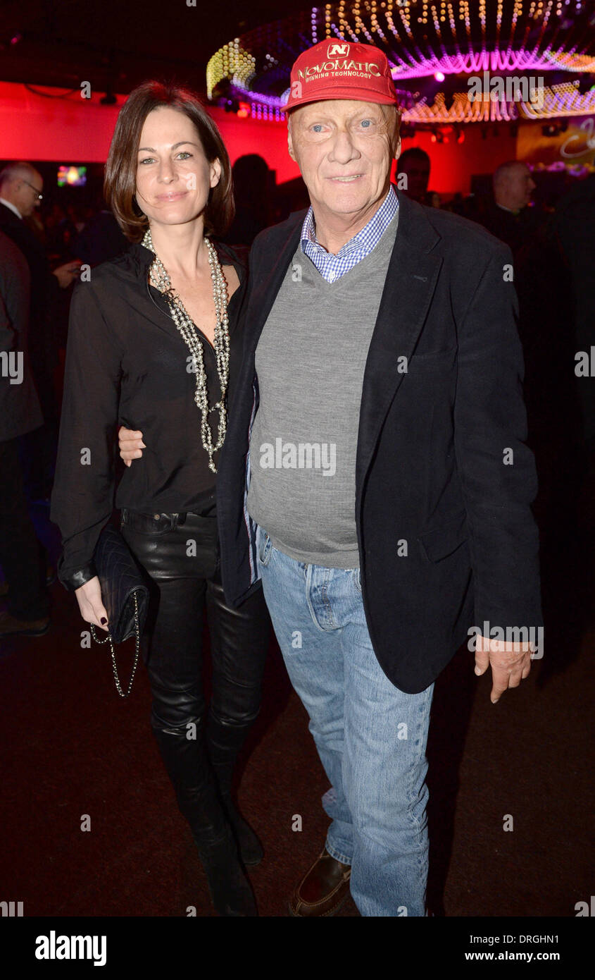 Niki lauda and wife birgit hi-res stock photography and images - Alamy