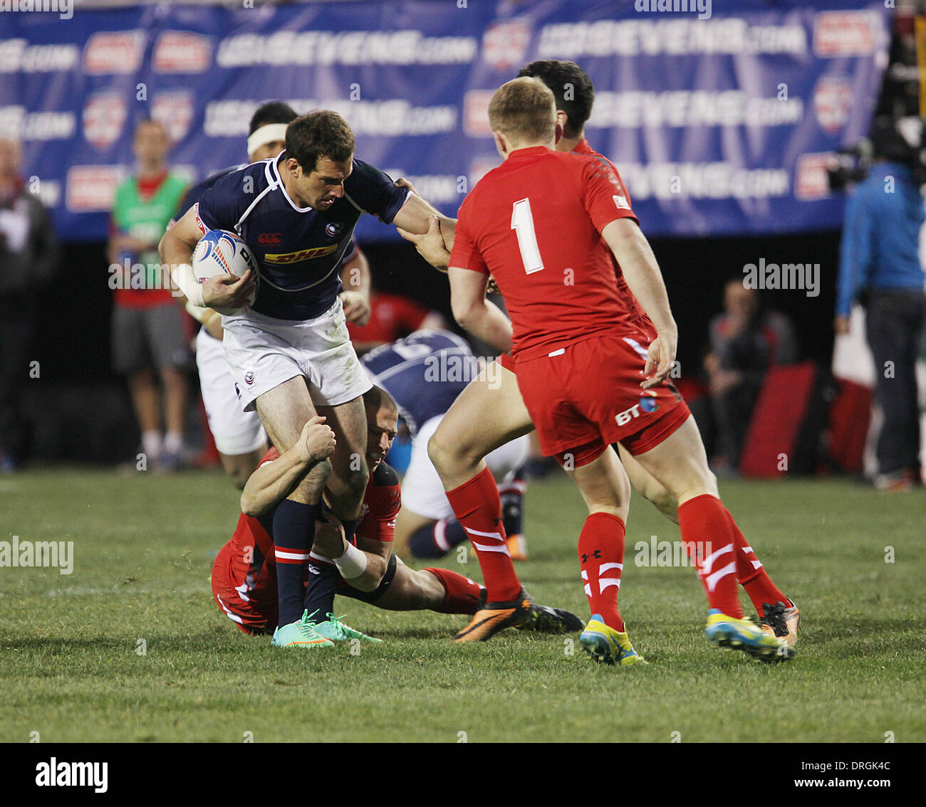 Las Vegas, Nevada, USA. 26th Jan, 2014. USA Rugby team plays Wales ...