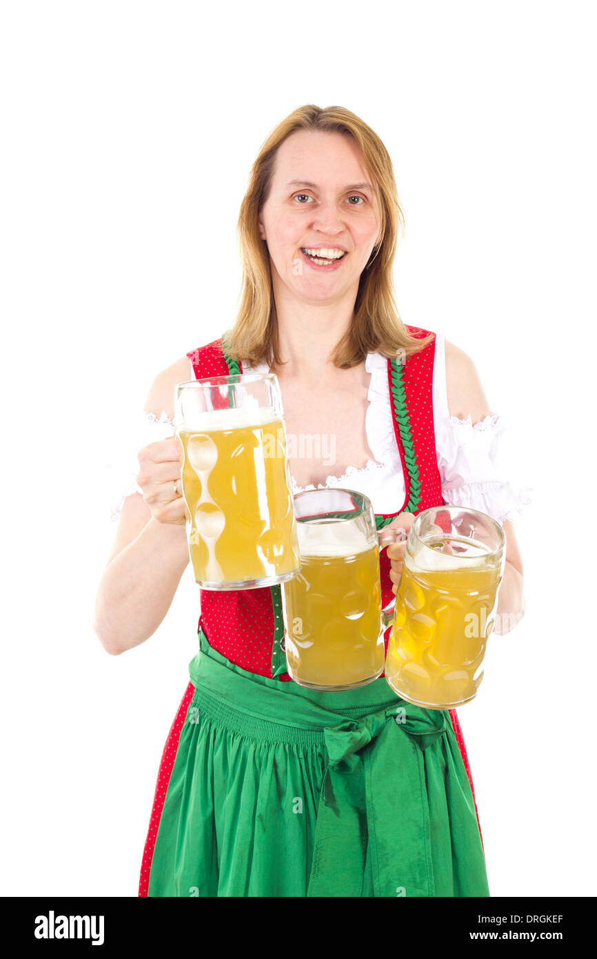 Traditional waitress in munich beer hi-res stock photography and images ...