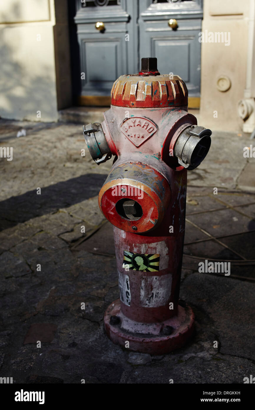 Fire hydrant in Paris, France Stock Photo - Alamy