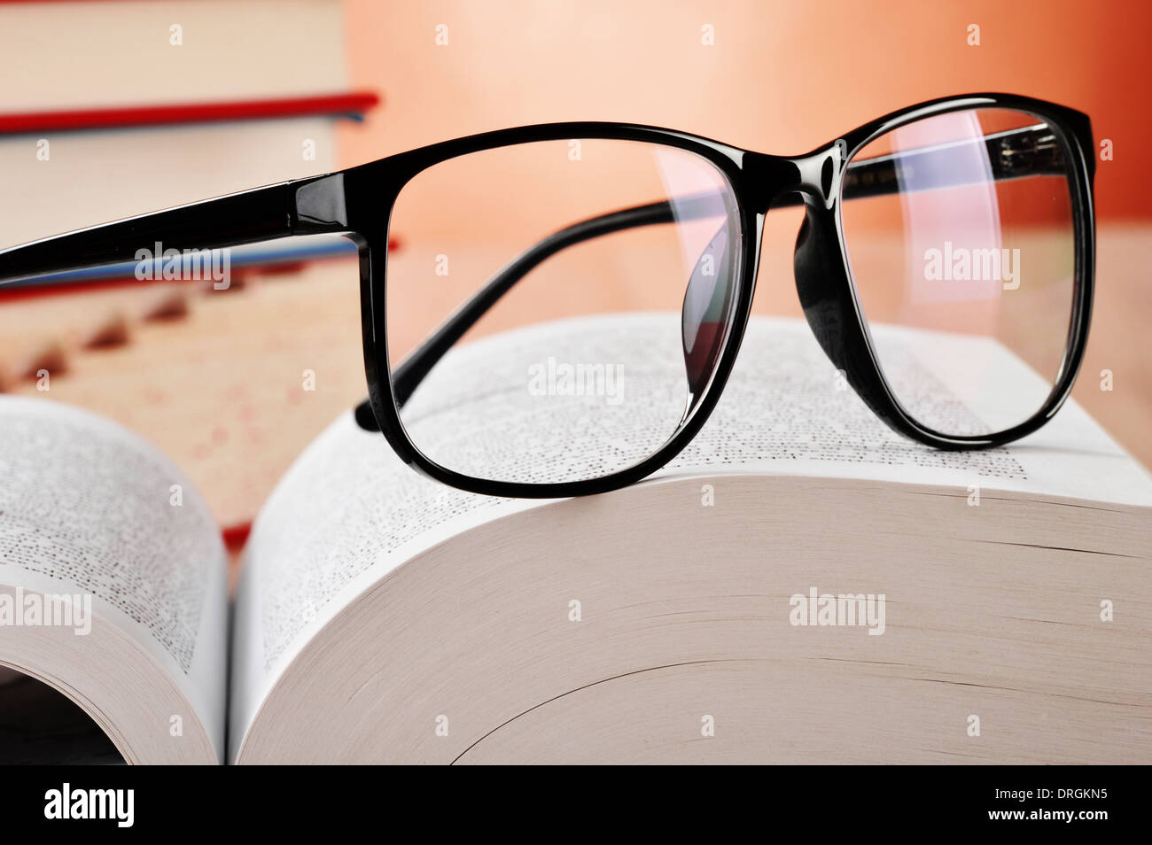 Study culture spectacles glasses hi-res stock photography and images ...