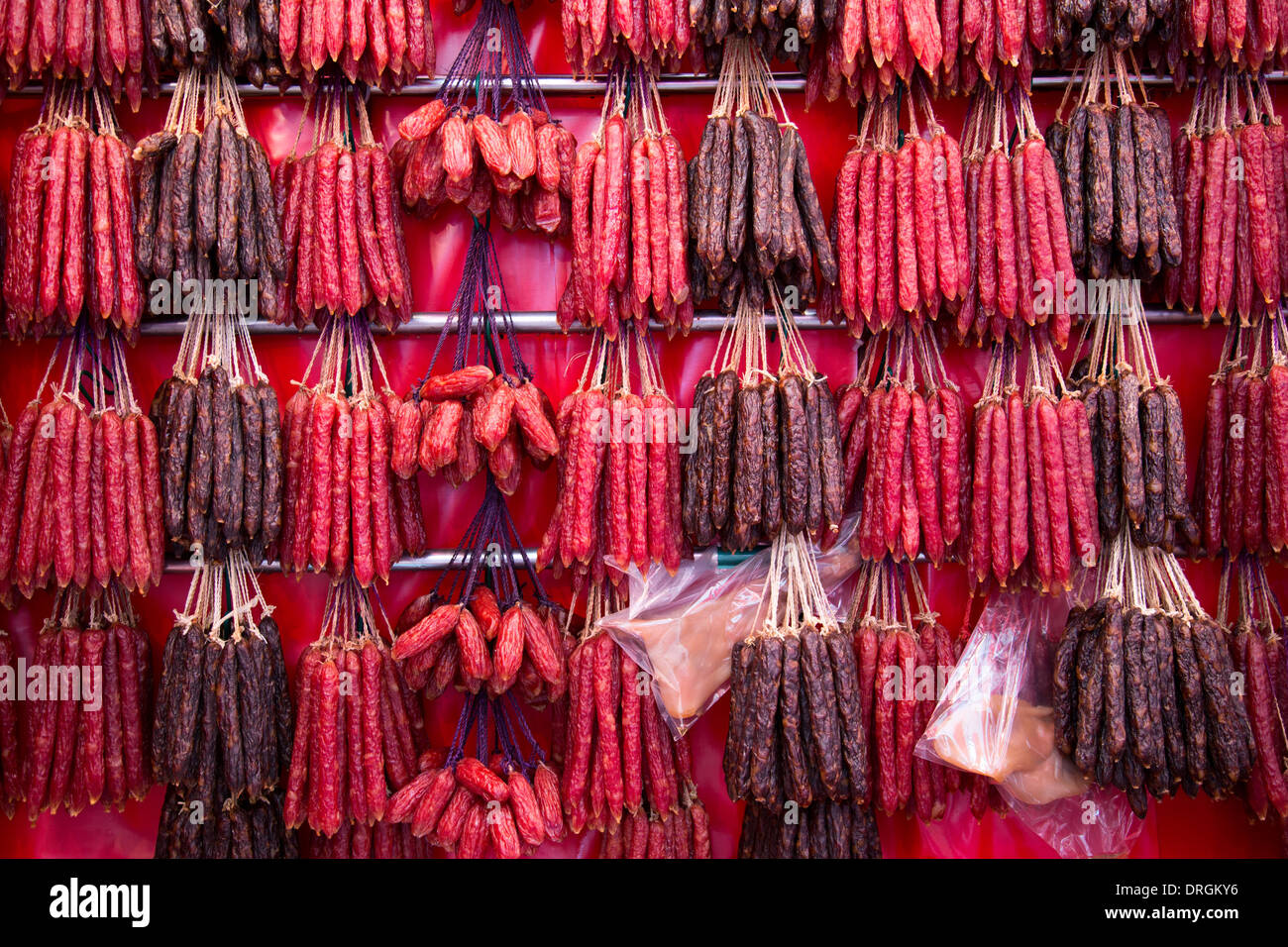 Sausages singapore hi-res stock photography and images - Alamy