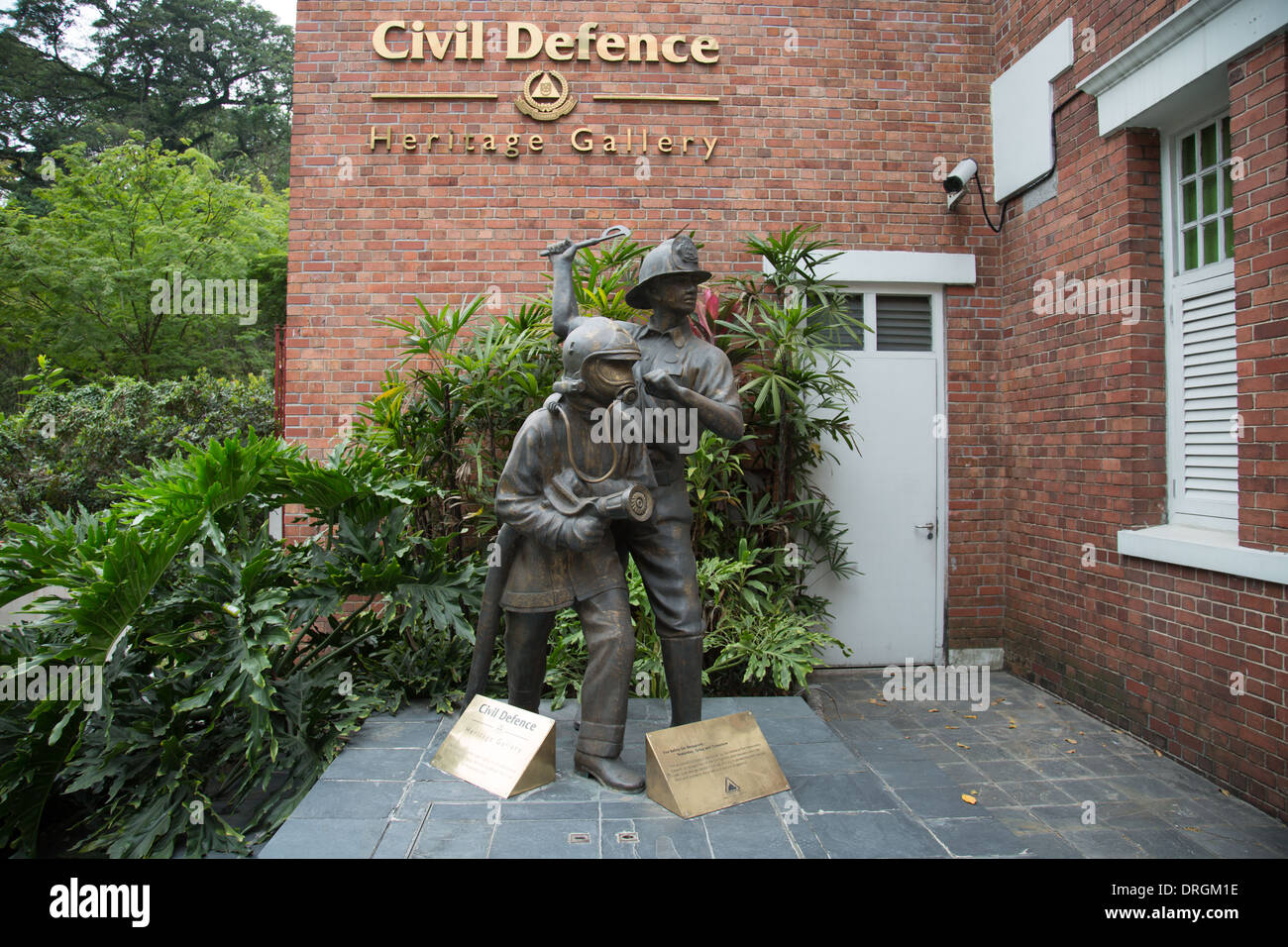Civil defense building Singapore Stock Photo - Alamy