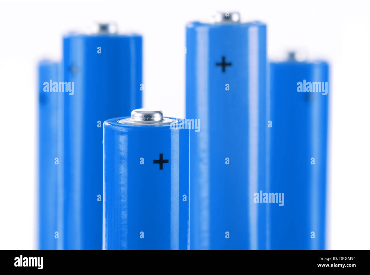 Composition with alkaline batteries. Chemical waste Stock Photo - Alamy