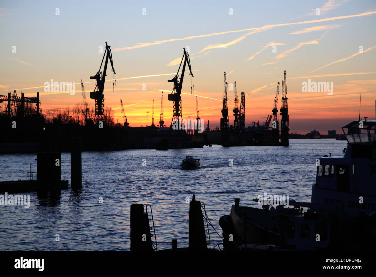 Harbor view sunset hi-res stock photography and images - Alamy